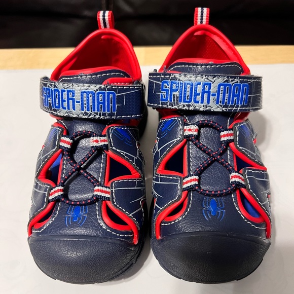 Marvel | Shoes | Light Up Spiderman Sandals | Poshmark